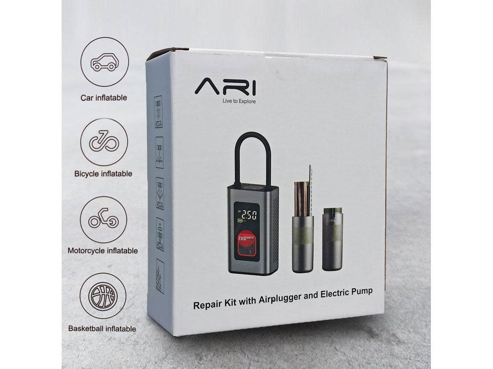 ARI Repair Kit with Airplugger and Electric Pump ^ THS Moto NZ