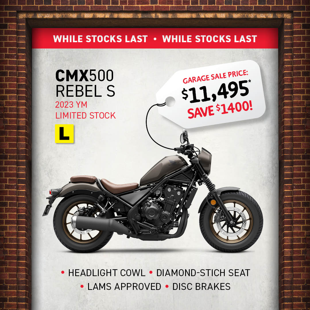 Honda CMX500 Rebel A2 (S Edition) THS Moto NZ