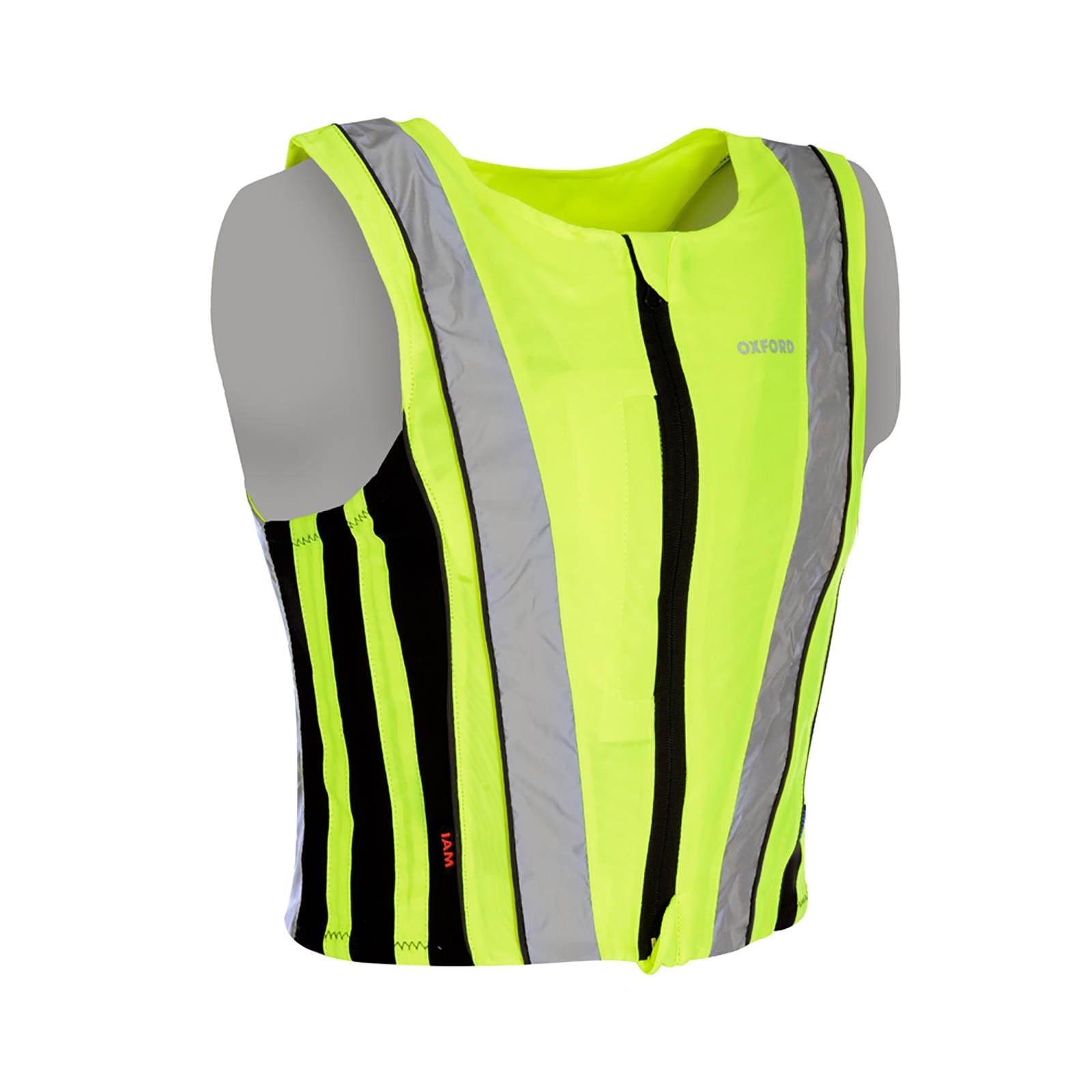 Oxford Brighttop Active Medium (3539) Ce Fluoro Hi-vis Vest THS Moto NZ