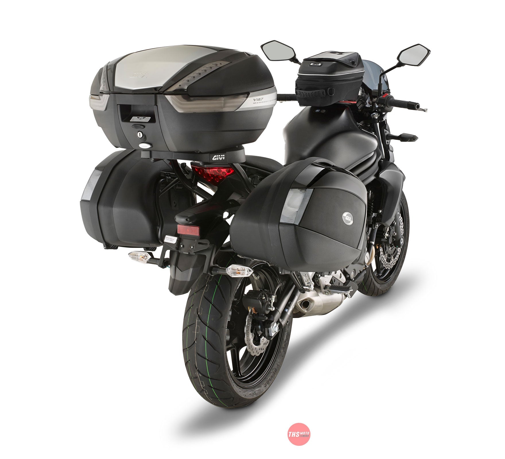 Givi Side Rack V35/V37 Kawasaki ER6 '12-'16 PLX4104 THS Moto NZ