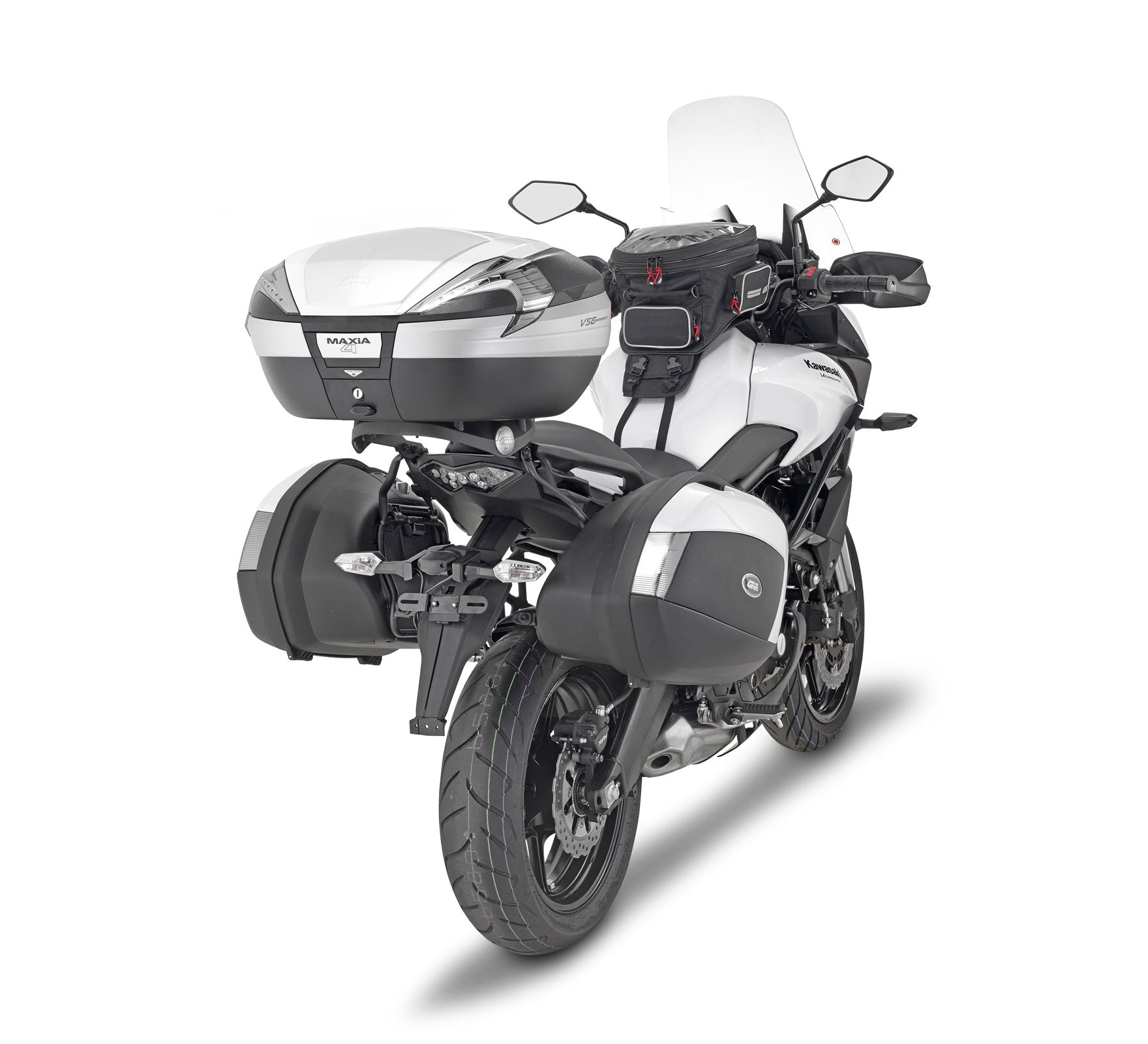 Givi Side Rack V35/V37 Kawasaki Versys 650 '15-> (gi IN4114KIT) PLX411 ...